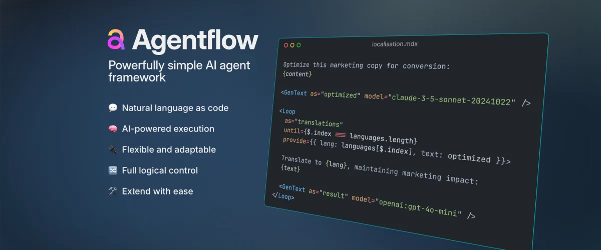 Announcing Agentflow ⋮ 2point0.ai